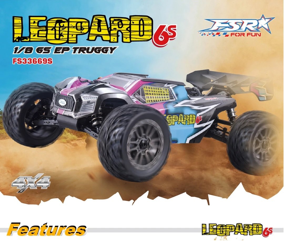FS Racing Leopard 6S 4WD 1/8 Truggy